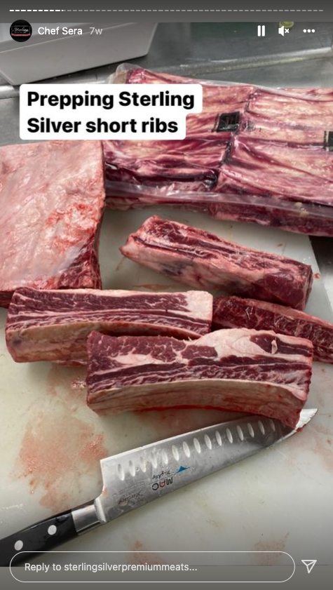 Instagram Takeover Recap: Chef Sera Cuni – Sterling Silver Meats